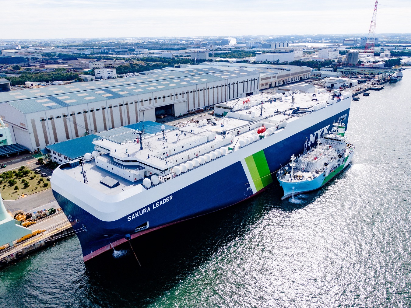 Kaguya Conducts Japan’s First Ship-to-Ship LNG Bunkering ｜ Central LNG ...