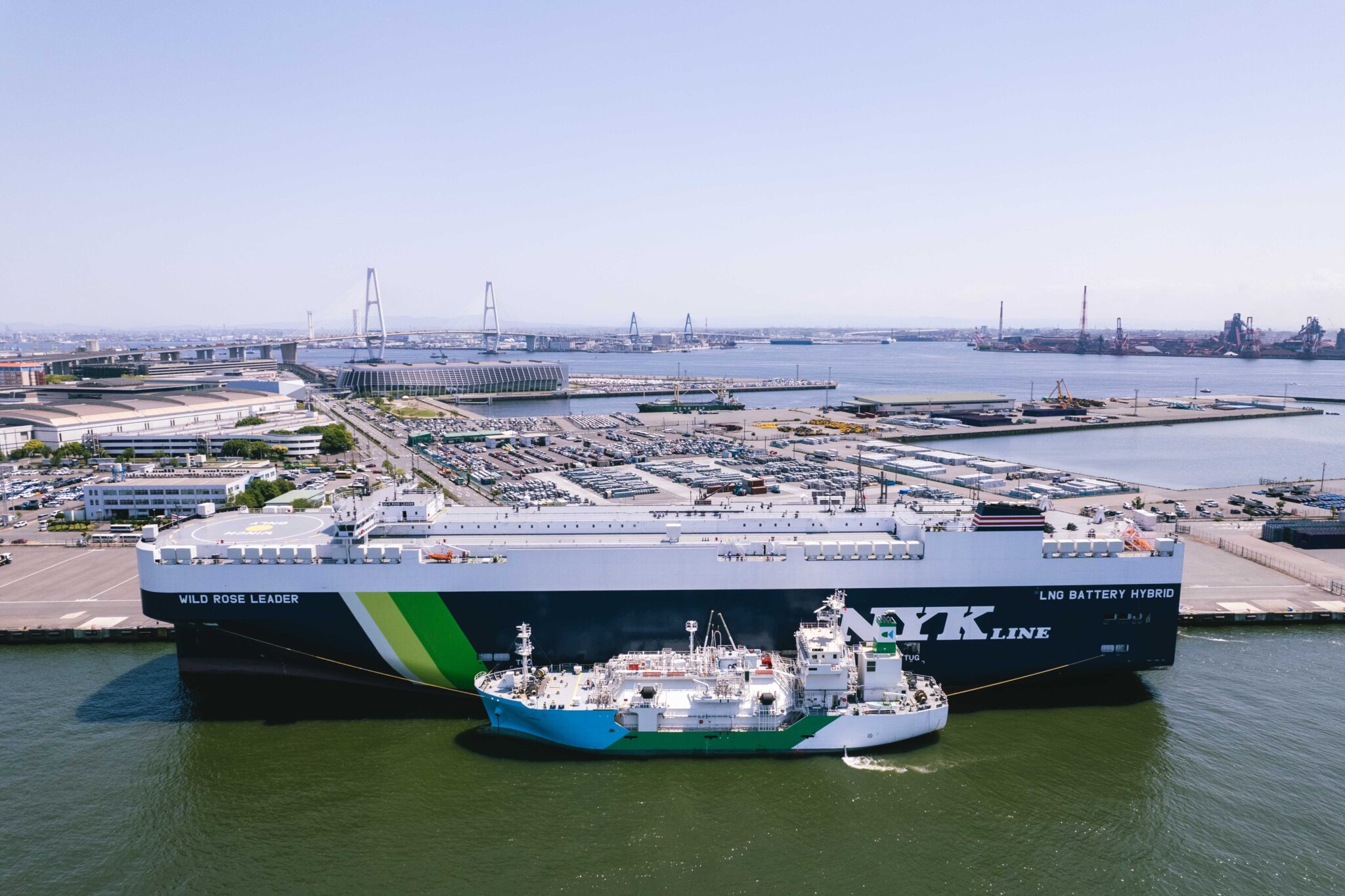 First Ship-to-Ship LNG Bunkering at Nagoya Port ｜ Central LNG Marine ...